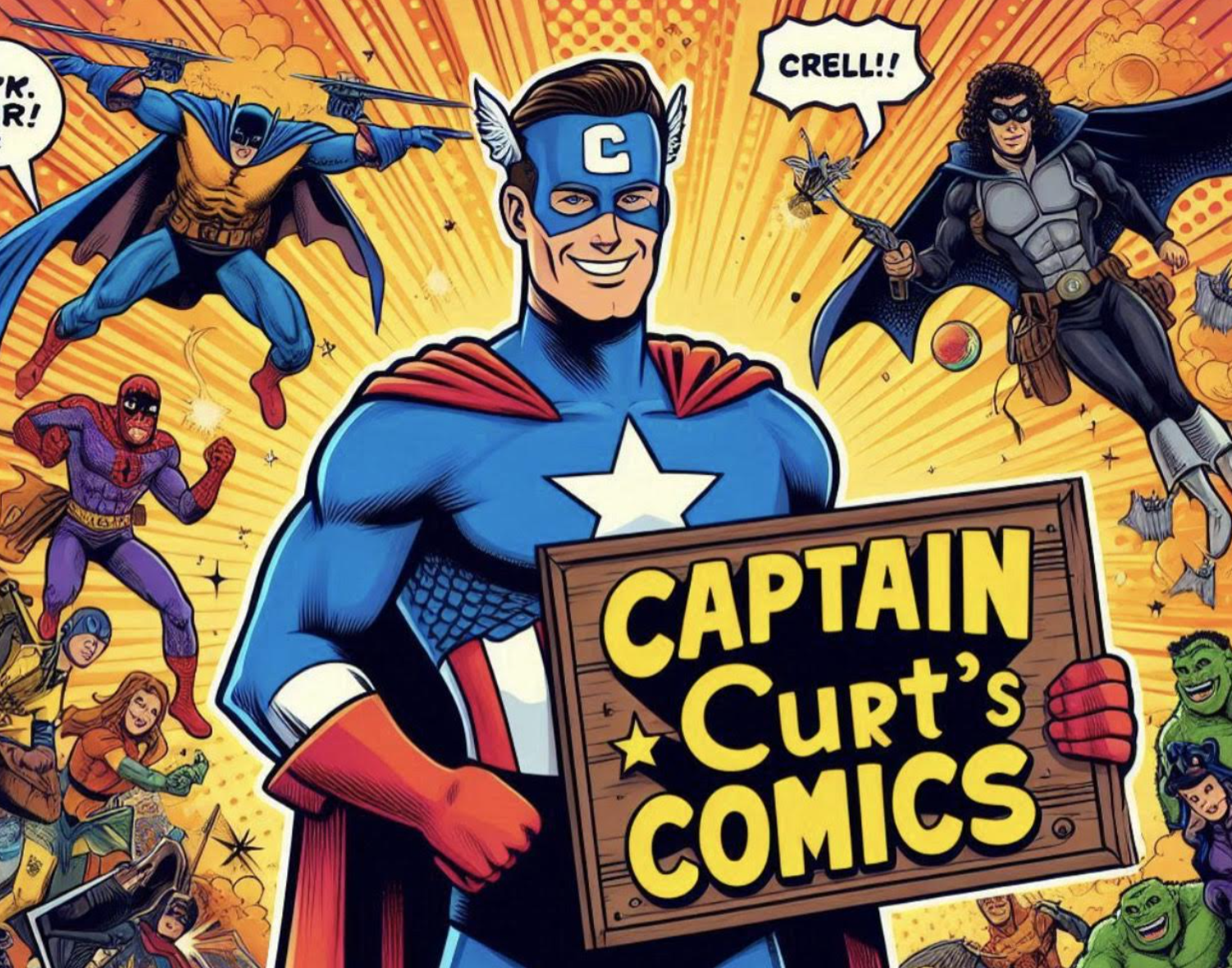 Captain Curt's Comics